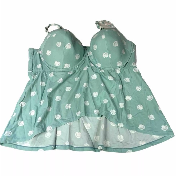 Cacique | Swim | Swim Cacique Tankini Bandeau Top 44dd Lightly Lined ...